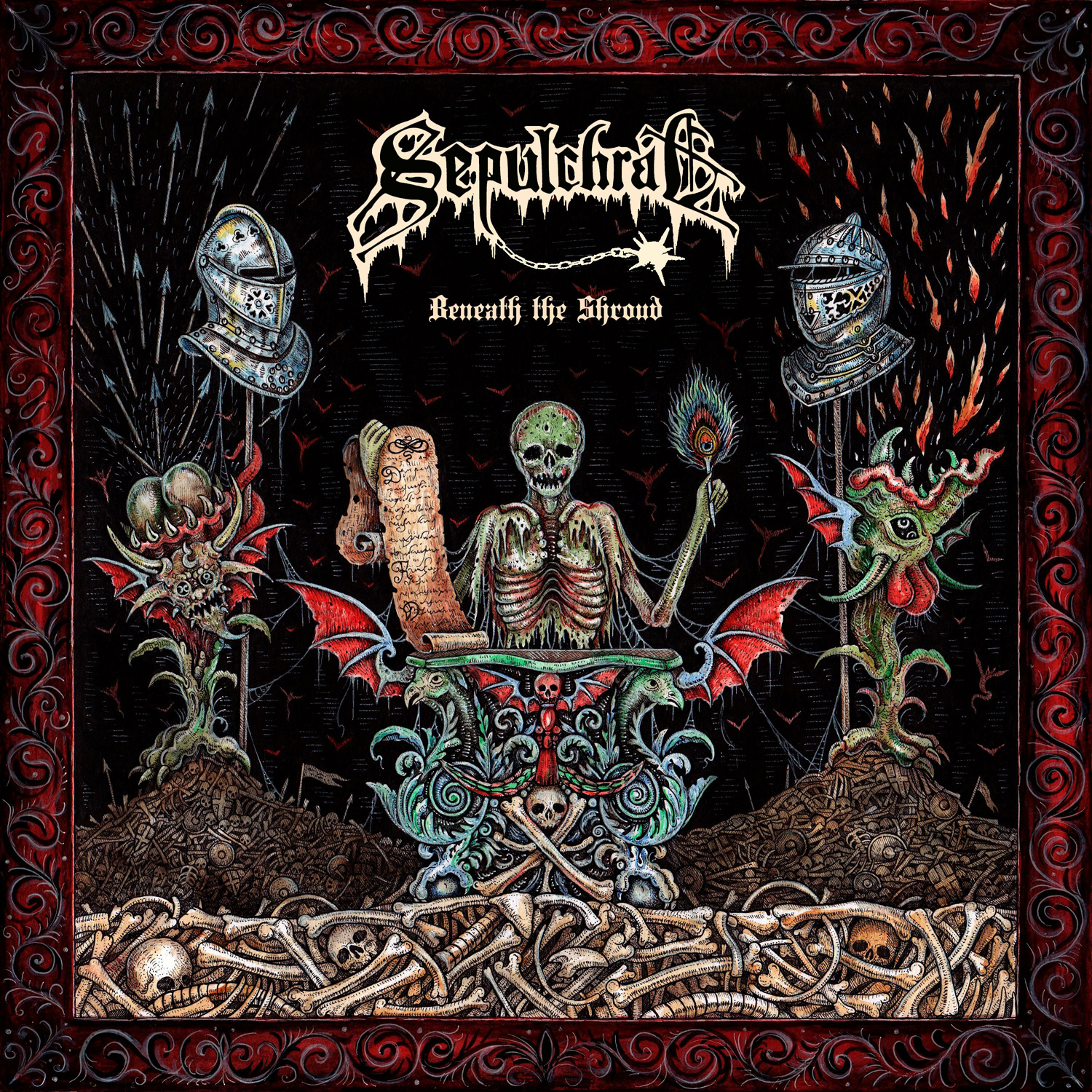 Sepulchral - Beneath the Shroud (Romantic Spanish Death Metal) - Deaf ...